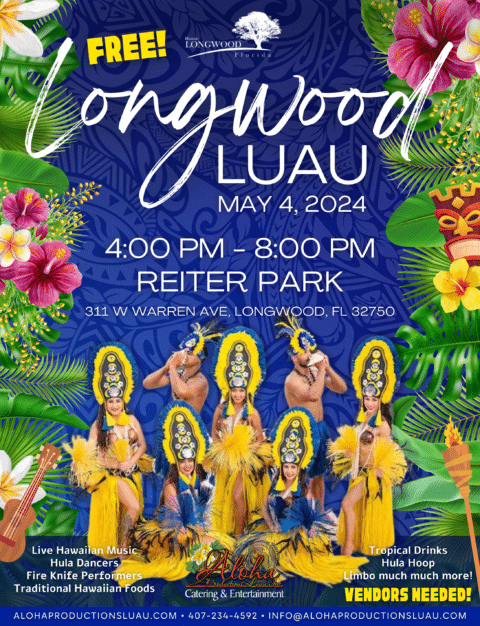 Longwood Luau at Reiter Park